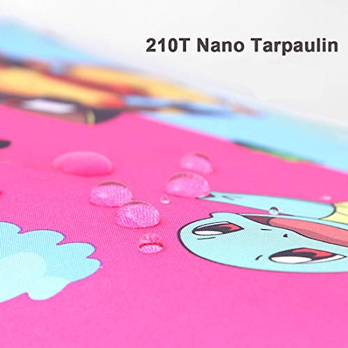 AloveTree Kids Folding Umbrella Automatic Open Cartoon Travel Umbrella Compact Windproof for Girls Boys