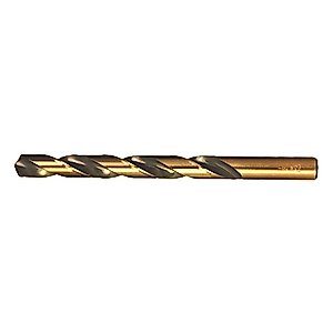 Viking Drill and Tool 05720 Type 240-UB 135 Degree Split Point Magnum Super Prem Jobber Drill Bit (12 Pack), 9/32"