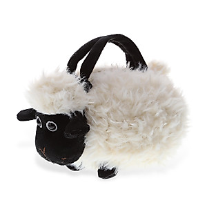 DolliBu Black Nose Sheep Plush Handbag - Super Soft Plush Stuffed Animal Purse for Children's Accessories, Kids Hand Bag Toy Purse for Girls & Boys