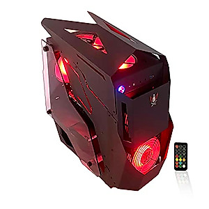 Alarco Gaming PC Desktop Computer Intel i7 3.40GHz,16GB Ram,512 GB SSD,Windows 10 pro,WiFi Ready,Video Card Nvidia GTX 750 4GB, 5 RGB Fans with Remote
