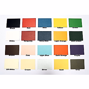 topseller100, Pack of 50 sheets 8x10 UNCUT matboard/mat boards (Black)