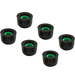 Rqker Foam Ear Tips Compatible with Sony WF-1000XM4 Earbuds, 3 Pairs Medium Size Soft Memory Foam Replacement Ear Tips Earbud Tips Eartips Compatible with Sony WF-1000XM4, Black M