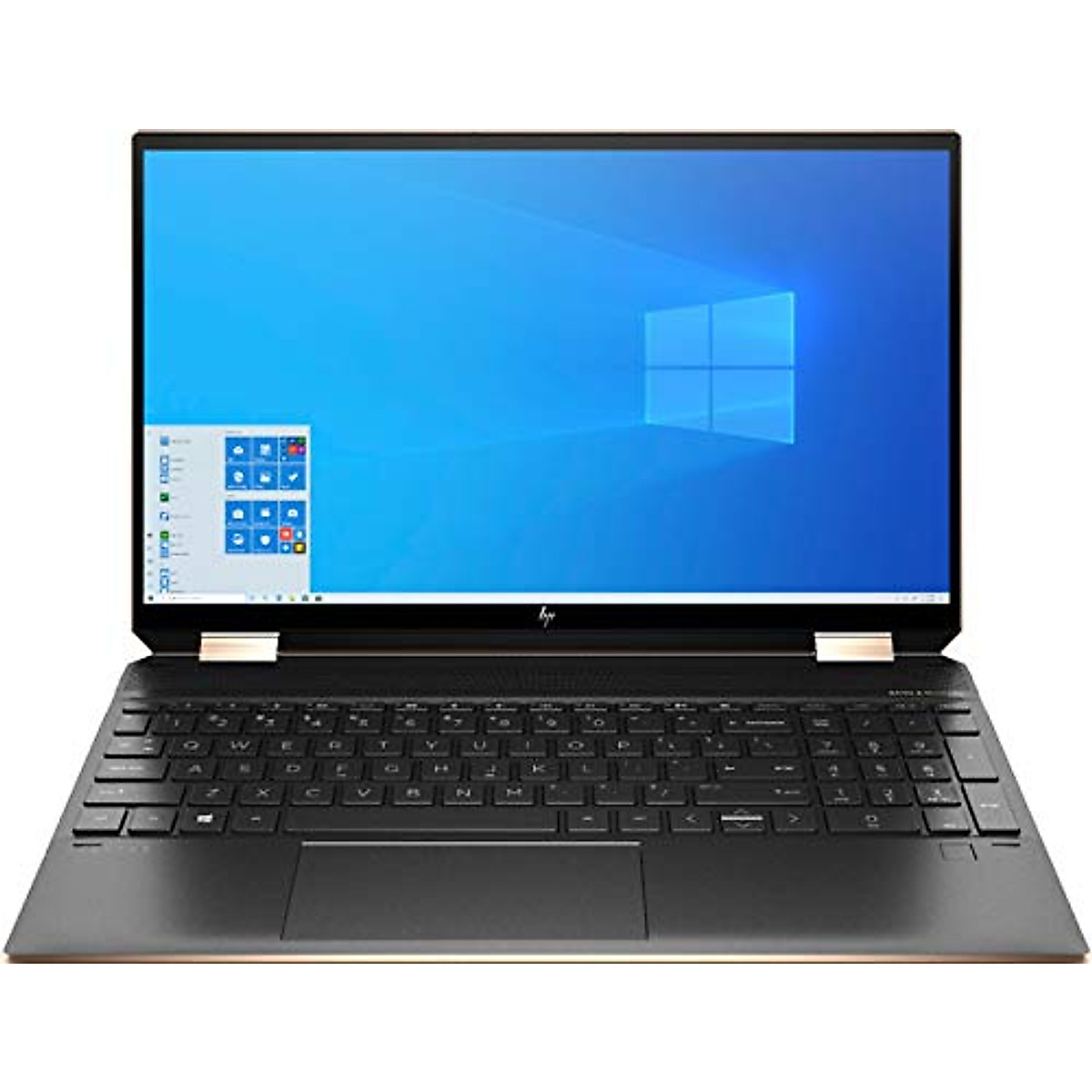 HP - Spectre x360 2-in-1 15.6" 4K Ultra HD Touch-Screen Laptop Intel Core i7 16GB Memory GeForce GTX 1650 Ti 1TB SSD - Nightfall Black - 15-EB0053DX 9GB30UA#ABA