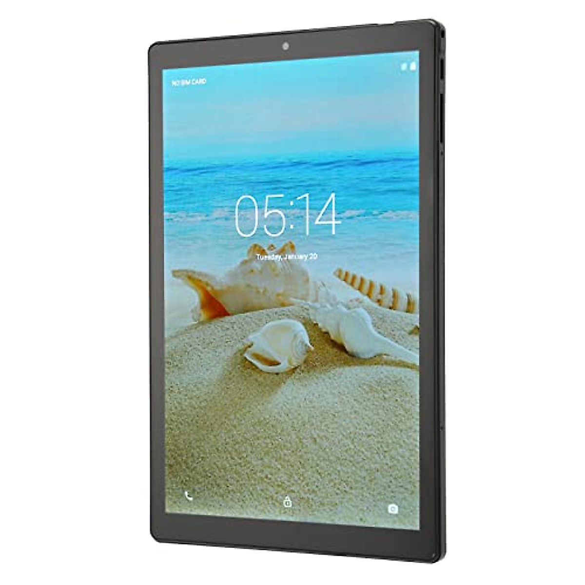 Honio 10 Inch Tablet, Octa Core CPU 100‑240V 4GB RAM 64GB ROM Tablet PC Gaming IPS (US Plug)
