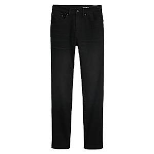 GAP Mens Soft High Stretch Skinny Fit Jeans, Washed Black, 36W x 32L US