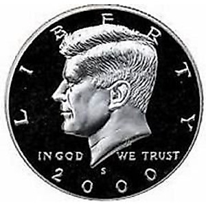 2000 S Gem Proof Kennedy Half Dollar US Coin Half Dollar Uncirculated US Mint