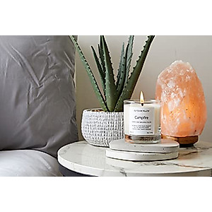 Outdoor Fellow | Campfire Scented Candle | 40+ Hour Burn Time | Coconut & Apricot Wax Blend | Luxury Jar Candle for Home (8oz)
