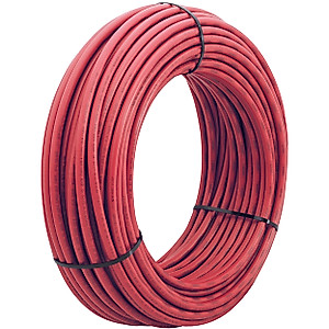 SharkBite 1/2 Inch x 300 Feet Red PEX-B, PEX Pipe Flexible Water Tubing for Plumbing, U860R300
