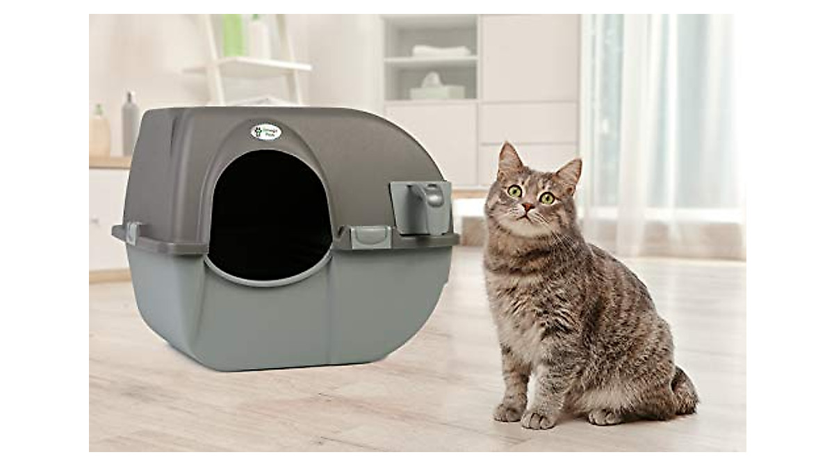 Omega Paw Self Cleaning Litter Box - Easy Waste Disposal