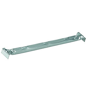 BOX USA Wardrobe Hanger Bar, 20" Length, Silver (1 Each)