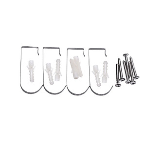 Microwave Shelf, Wall-Mounted Microwave Bracket Oven Rack Oven Bracket Stainless Steel Kitchen Microwave Rack, Space Saving, Sturdy