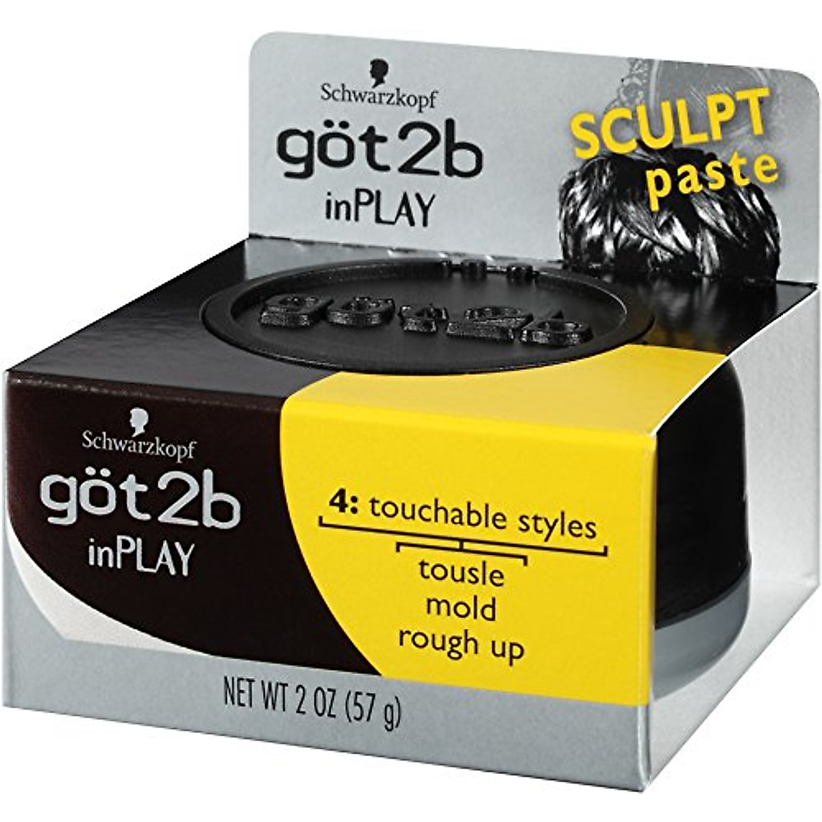 Got2b Inplay Hair Paste, 2.0 Ounce