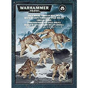 Games Workshop 99120101221" Space Wolves Fenrisian Wolf Pack Plastic Kit