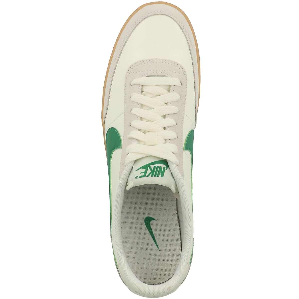 Nike mens Killshot 2 Leather, Sail/Lucid Green-gum Yellow, 8