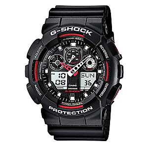 Casio G-Shock Original GA-100-1A4ER Mens Black Watch
