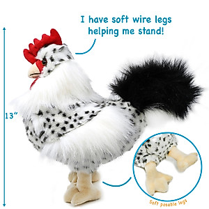 TigerHart Rambles The Rooster - 15 Inch Stuffed Animal Plush