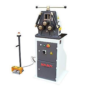 Kaka Industrial ERBM-10HV Multi-function Electric Pipe Tube Bender Tool, Steel Rebar Tube Bender Machine, Round Bending Tool, Reversible Pedal Switch, 230V460V-60HZ-3PH