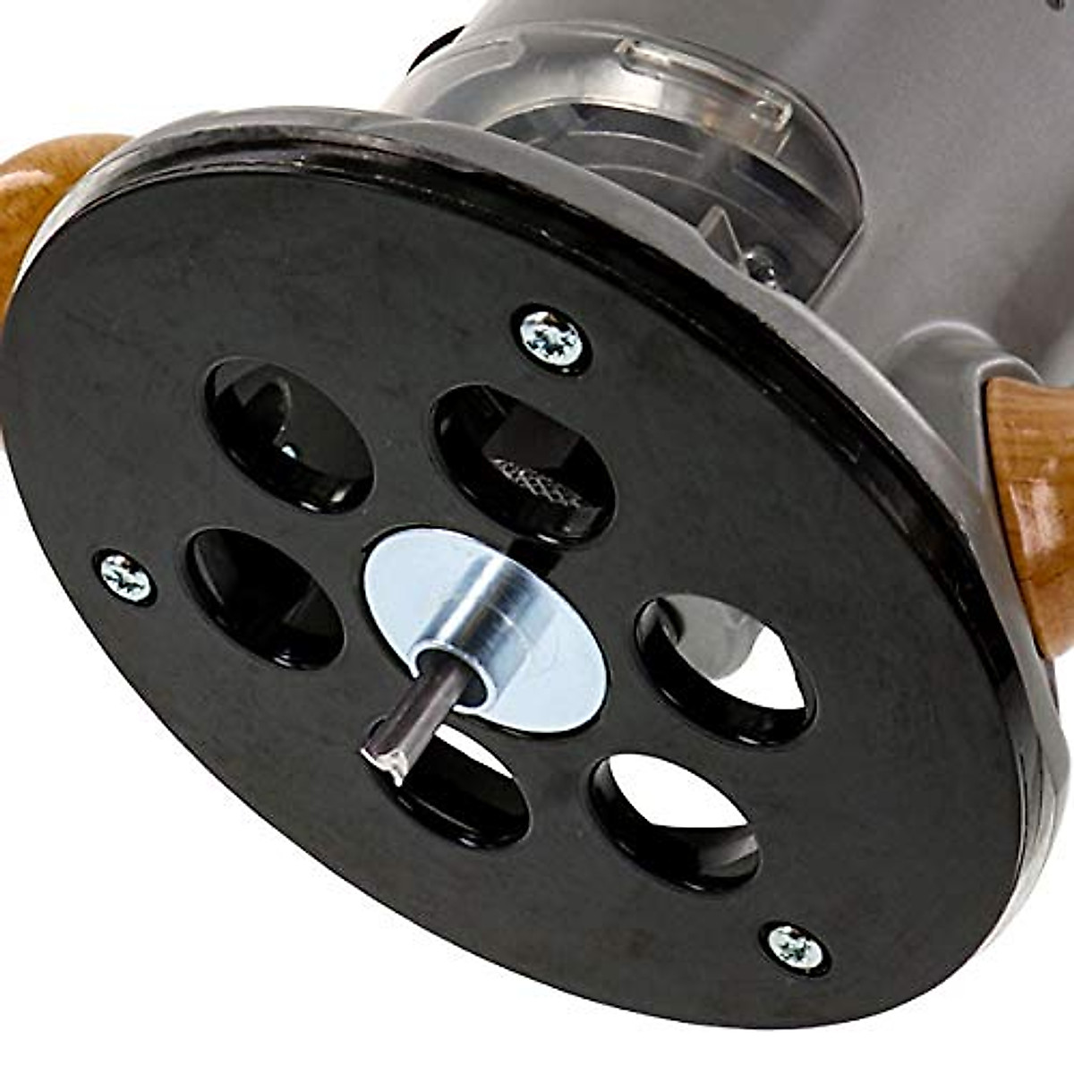 Milescraft 1228 Metal Bushing Set - 11 pc. Router Template Guide Set – Fits Porter Cable Style Router Sub Bases - Universal