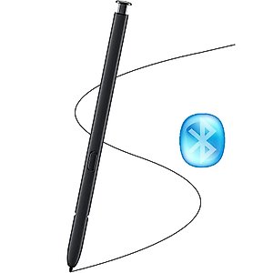 Galaxy S22 Ultra Stylus Pen withBluetooth Replacement for Samsung Galaxy S22 Ultra 5G S Pen SM-S908 Stylus Pen Remote Control S22 Ultra S Pen (Black)