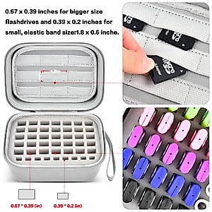 Hard Carrying Case for Oculus Quest 2 All-in-One VR Gaming Headset with USB Flash Drive Case Grey - 2 Pack