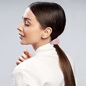 ANCIRS 6 Pack Non-Slip Banana Hair Clips, Large Grind Arenaceous Hair Claw Clips for Women & Girls Thick & Thin Hair (Begonia Red & Navy Blue & Taro Purple & Cherry Pink & Lemon Yellow & Light Gray)