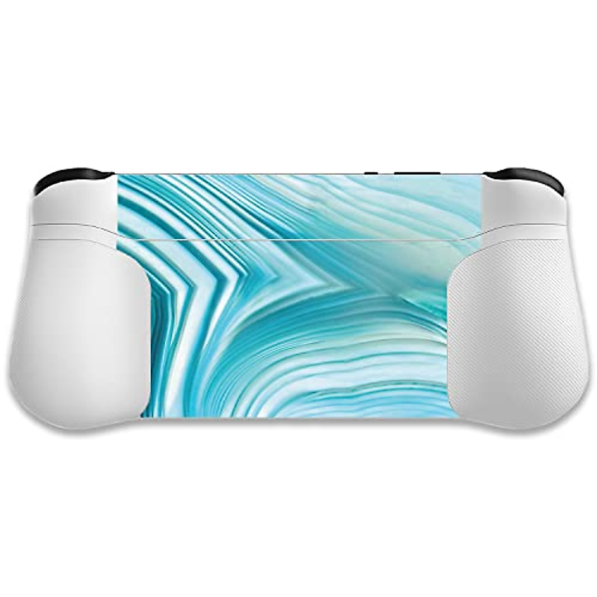 MightySkins Skin Compatible with Logitech G Cloud Gaming Handheld - Aquamarine Quartz | Protective, Durable, and Unique Vinyl Decal wrap Cover | Easy to Apply | Made in The USA