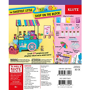 Klutz Mini Clay World Candy Cart Craft Kit