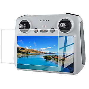 Skyreat Anti-Glare Matte Screen Protector Film For DJI Mini 4 Pro/Mini 3 Pro/Air 3 Drone Accessories, HD Tempered Glass 9H Hardness Matte Screen Protector for DJI RC/RC 2 Display Controller(2 Pack)