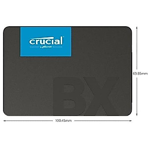 Crucial BX500 2TB 3D NAND SATA 2.5-Inch Internal SSD, up to 540MB/s - CT2000BX500SSD1