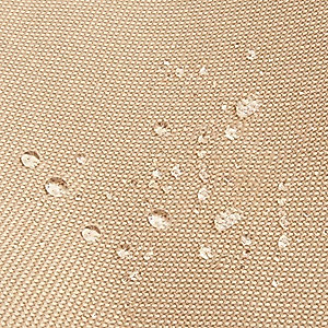 Modern Leisure Water-Resistant, 35 in Patio Fire Pit Cover, inch, Beige,Khaki