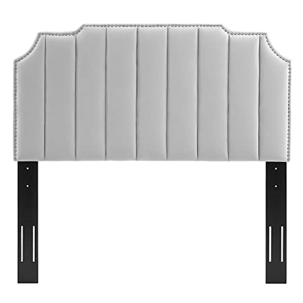 Modway Colette Platform, Full, Light Gray