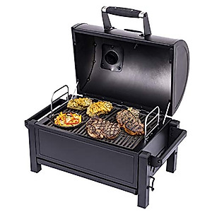 Oklahoma Joe's 19402088 Rambler Portable Charcoal Grill, Black
