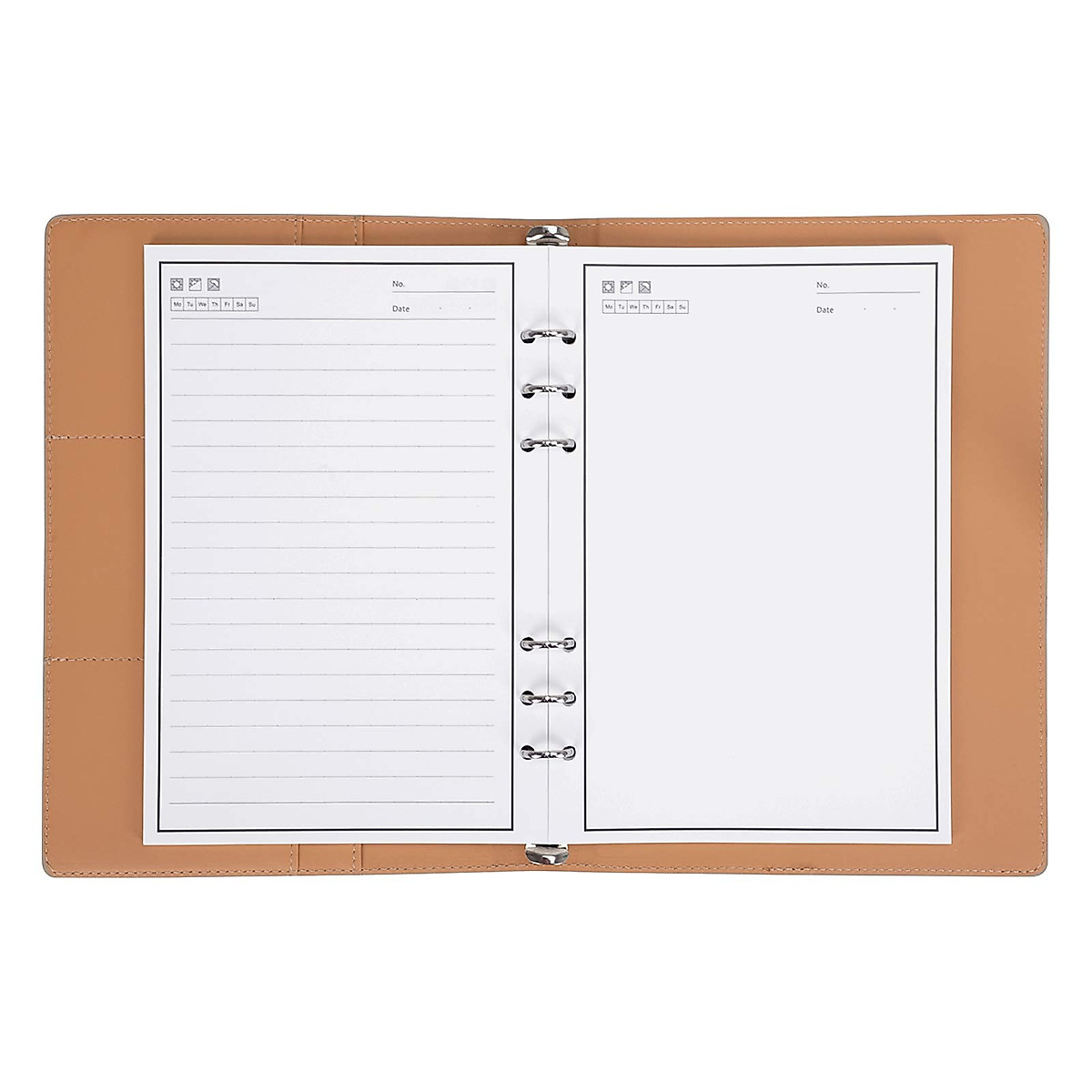 A5 Smart Waterproof Notebook Loose-Leaf Journal Erasable Notebook Mori Rock Paper Repeat Portable Unisex Notebook Includes Special Erasable Pen