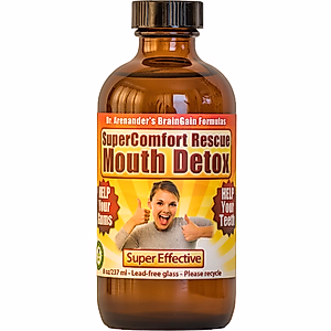 Gum Disease Help! Gum Recession Help! -Organic Mouth Detox & Oil Pulling - AyurVeda Formula - Helps Toothaches, Gingivitis, Pain, Root Canal, Bleeding, Sensitivity, Inflammation