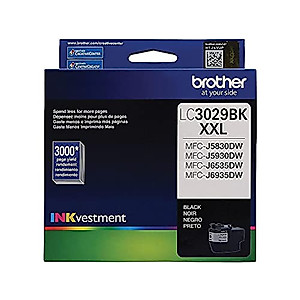 Brother Lc3029bk Lc3029bk Inkvestment Super High-Yield Ink, Black