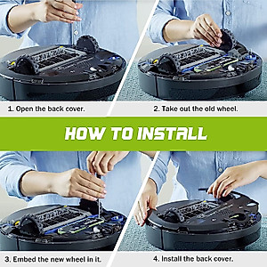 Drive Wheel Module Compatible for IRobot Roomba j9 J7 J7+ J6+ i8 i7 i7+ i6 i5 i5+ i4 i3 i3+ i2 Plus E5 E6 Robot Vacuum Cleaner Replacement Parts Accessories (E I J series)