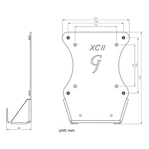 Gladiator Joe Monitor Arm/Mount VESA Bracket Adapter Compatible with Lenovo L24q-10, L24q-20, L24i-10, L24i-20 | Laser Cut | 100% Made in North America
