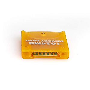 RGEEK 1024MB(16344 Blocks) High Speed Game Memory Card Compatible for Nintendo Gamecube and Wii Console