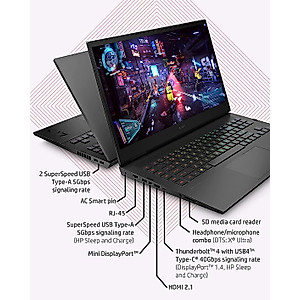 HP OMEN O17 17.3" 165Hz Gaming Laptop, Intel 12th Core i7-12700H, 64GB DDR5 RAM, 4TB PCIe SSD, NVIDIA GeForce RTX 3070Ti, RGB Backlit Keyboard, Win 11 Pro, Shadow Black, Hotface DVD-RW USB Hub