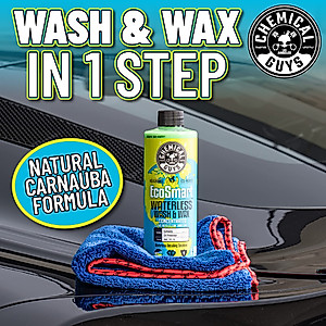 Chemical Guys WAC_707 EcoSmart Hyper Concentrated Waterless Car Wash and Wax, Safe for Cars, Trucks, SUVs, Motorcycles, RVs & More, 128 oz (1 Gallon)