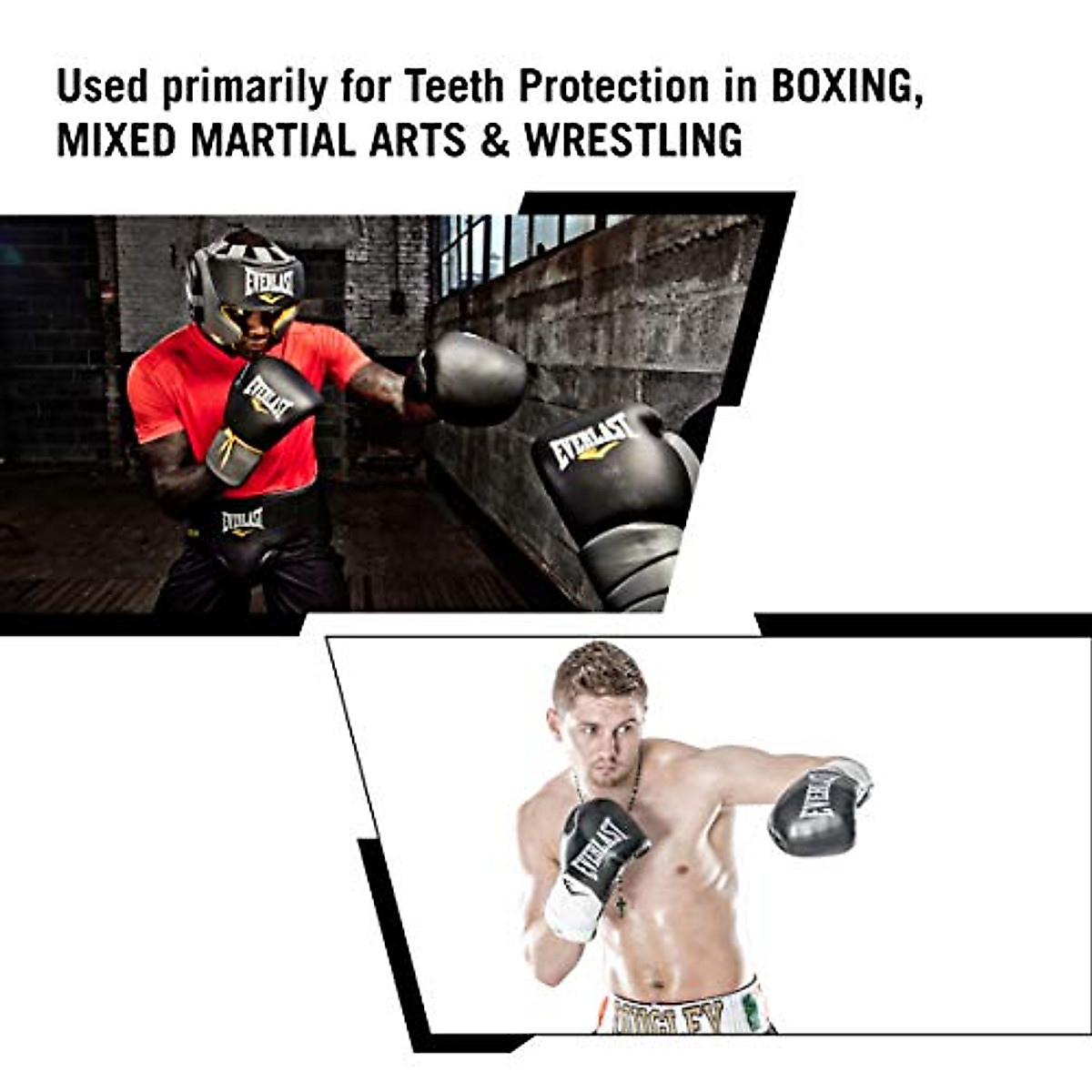 Everlast 4410BE Double Mouthguard Black