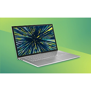 ASUS 2022 VivoBook 17 K712EA Thin and Light Laptop, 17.3” FHD Display, Intel Core i5-1135G7, 16GB DDR4 RAM, 512GB PCIe SSD, Backlit Keyboard, Wireless-AX, HDMI, Windows 10, Silver