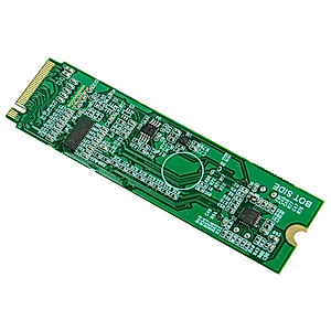 Micro SATA Cables|M.2 M-Key PCIe Gen4 to SlimSAS 4i (SFF-8654) Adapter with ReDriver for High-Speed Data Transfer