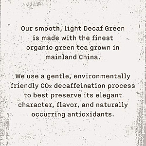 Allegro Tea Organic Decaf Green Tea Bags, 20 Count