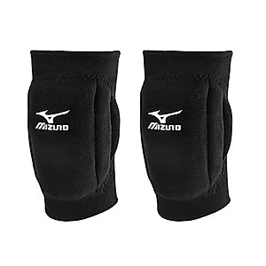 Mizuno T10 Plus Kneepad, ADULT Volleyball Kneepad, Black, One Size