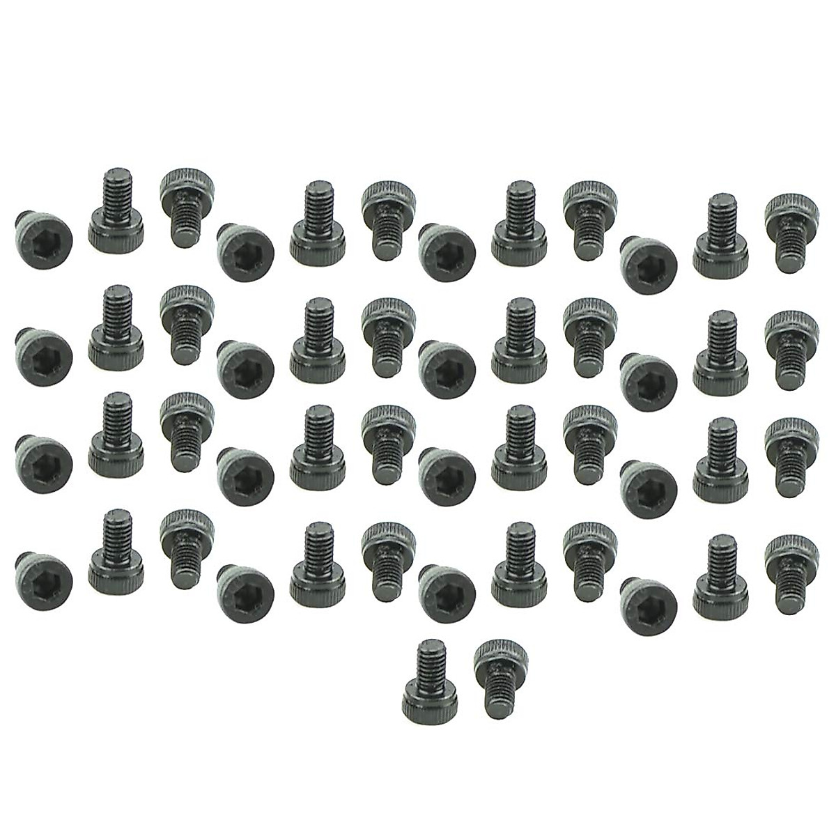XunLiu Grade 12.9 Alloy Steel Hex Socket Head Cap Screws (50, M3X5)