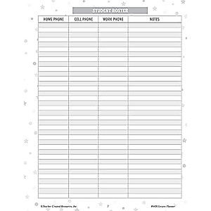 Teacher Created Resources Pastel Pop Lesson Planner 8.5 inches X 11 inches