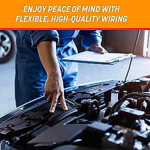 GS Power 16 AWG (American Wire Gauge) OFC Pure Copper Automotive Primary Wire 6 Roll Color Combo (50 Feet Roll, 300 FT Total) for 12V Car Audio Video Trailer Harness Wiring (Also in 14 & 18 GA Combo)