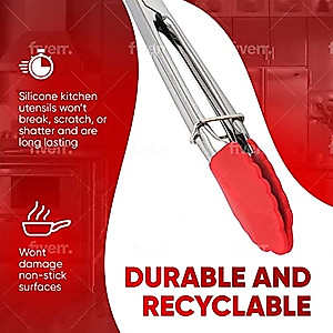 Castle Fit - Chicken Shredder Tool with Silicone Tipped Tongs - Chicken Shredder Tool Twist and Meat Shredder Tool decreases meal prep time and clean up - Amish Chicken Shredder is safe and convenient