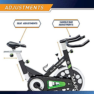 Marcy Club Revolution Bike Cycle Trainer for Cardio Exercise XJ-3220